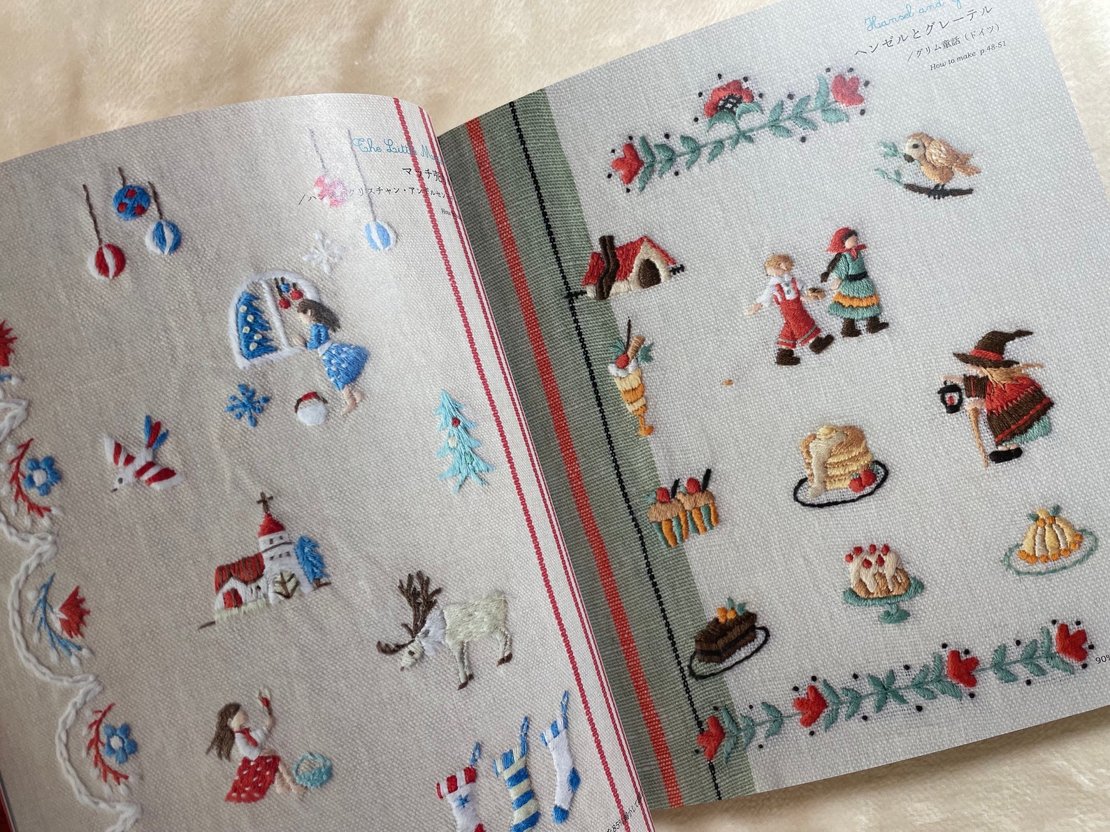 Anna's 12 Fairy Tale Embroidery Designs - Japanese Craft Book - Etsy