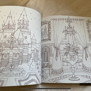 Eriy's Romantic Country Coloring Book - Japanese Coloring Book (NP) - Etsy