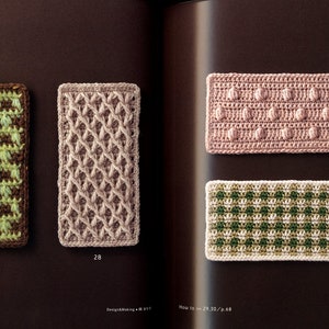 Fun Combinations Patchwork Crochet Items Japanese Craft Book - Etsy