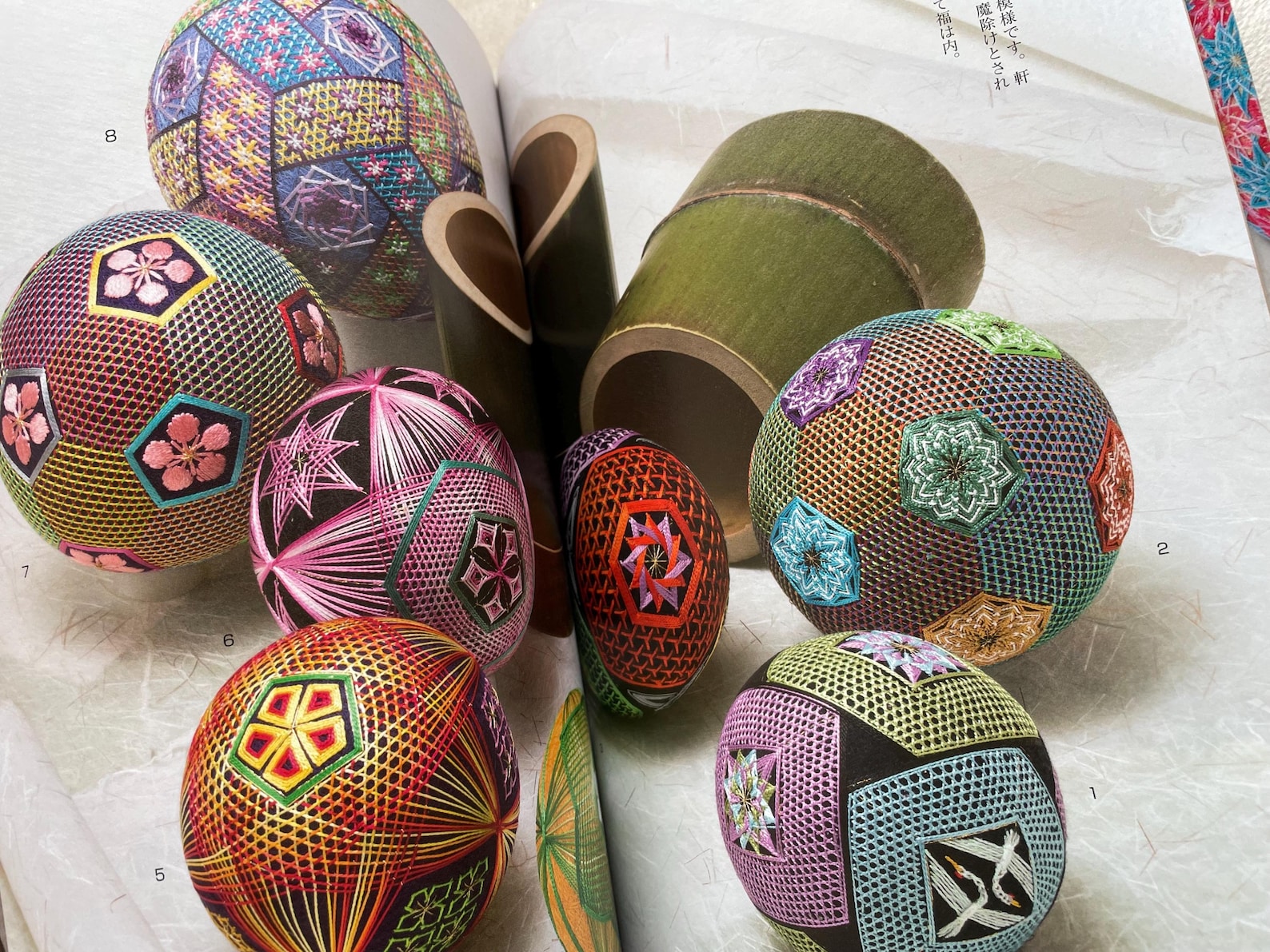 Kaga Thimbles and Flower Temari Designs - Japanese Craft Book - Etsy