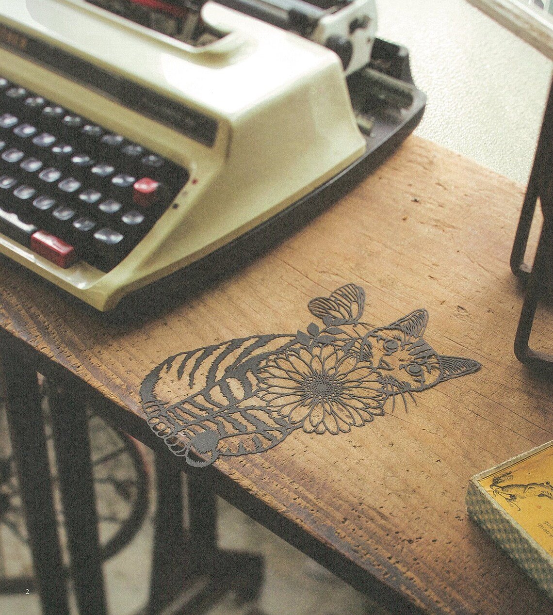 Paper Cutting Kirigami Arts Animals Flowers and My Favorite - Etsy