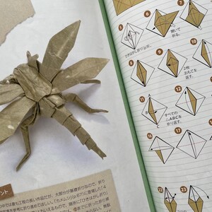 Real Origami Flying Creatures - Japanese Craft Book - Etsy