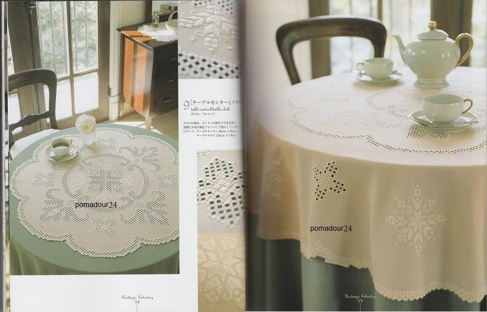 HARDANGER EMBROIDERY Japanese Lace Patterns Book - Etsy