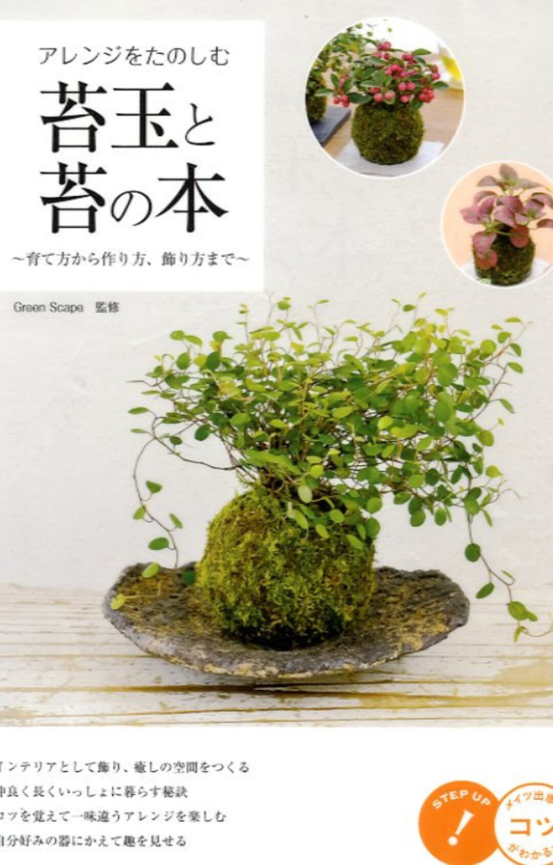Moss Kokedama and Its Arrangements Japanese Koke Bonsai Book - Etsy ...