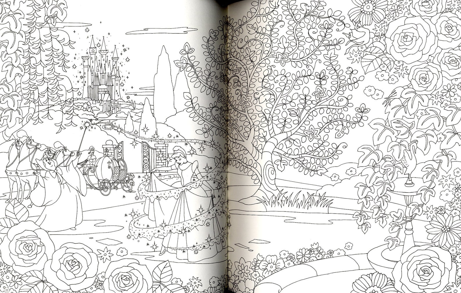 Disney's Coloring Book Japanese Coloring Book - Etsy