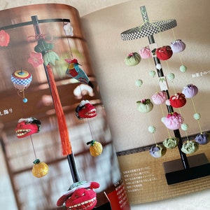 Seasonal Traditional Chirimen Mobiles and 11 Items Made With Chirimen ...