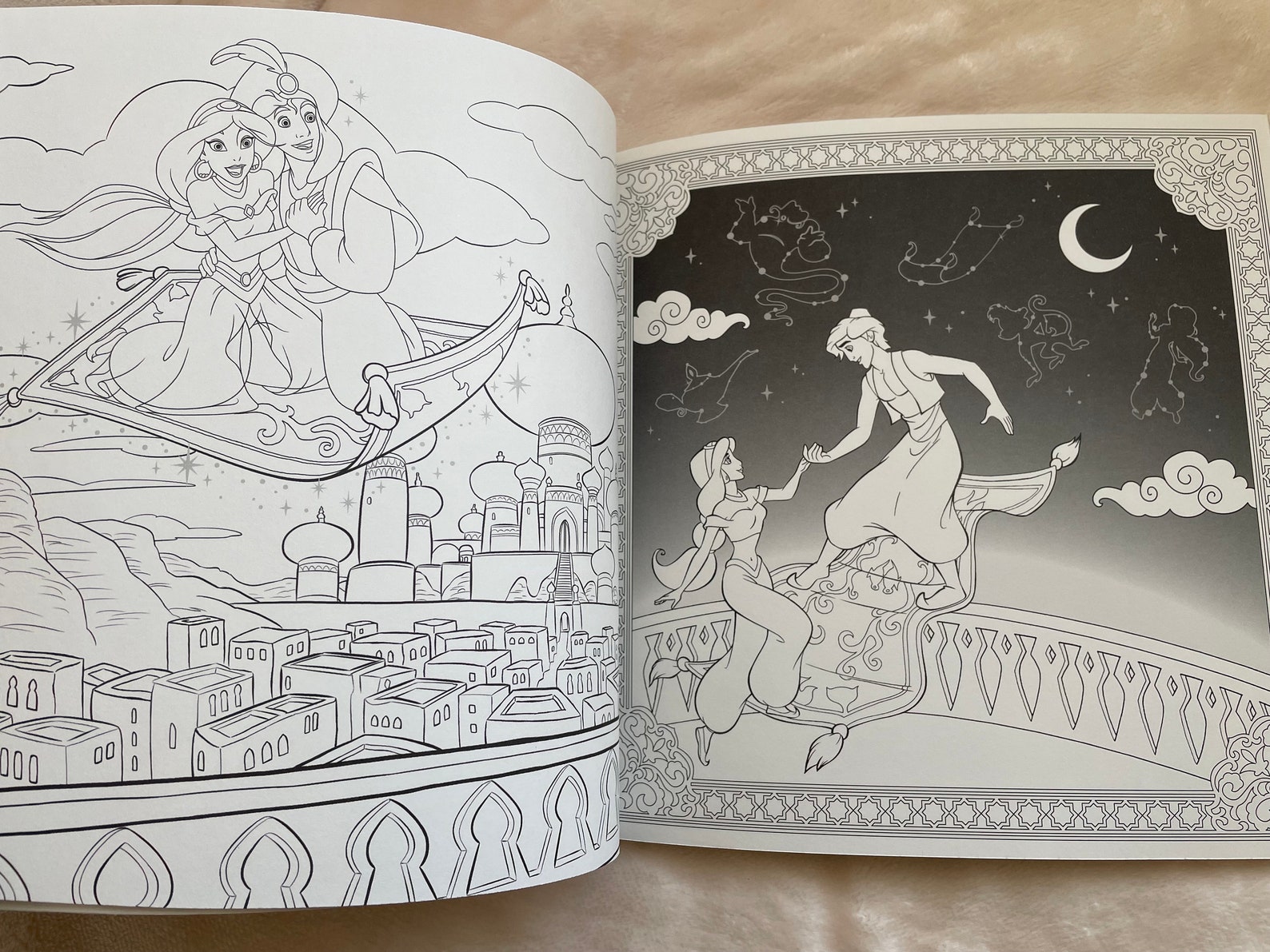 Disney's Shiny Coloring Lesson Book Japanese Coloring Book - Etsy