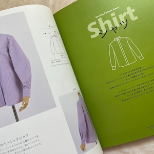 Sewing Pattern Book Shirt and Blouse - Japanese Craft Pattern Book - Etsy