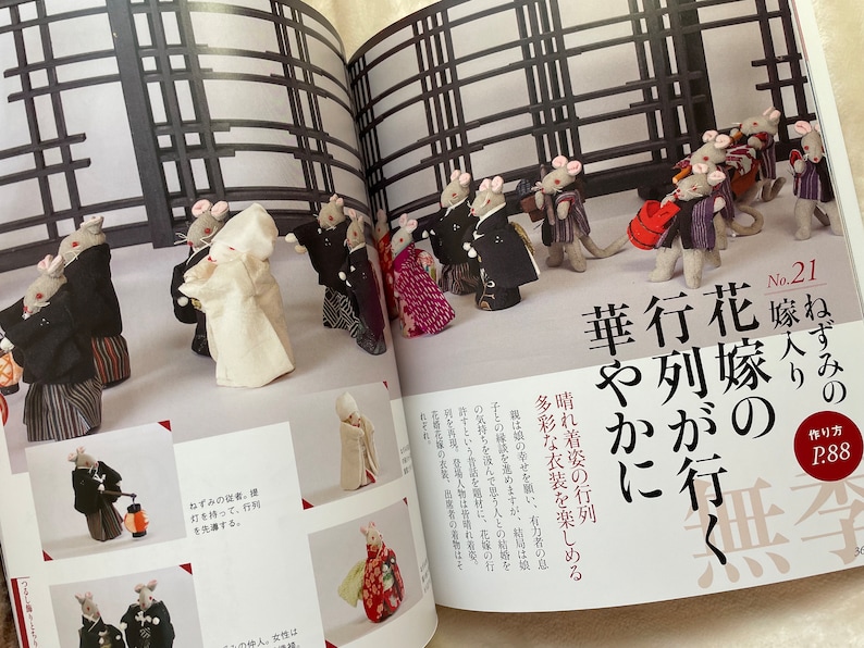 Traditional Japanese Tsurushi Mobiles and Chirimen Items - Japanese ...