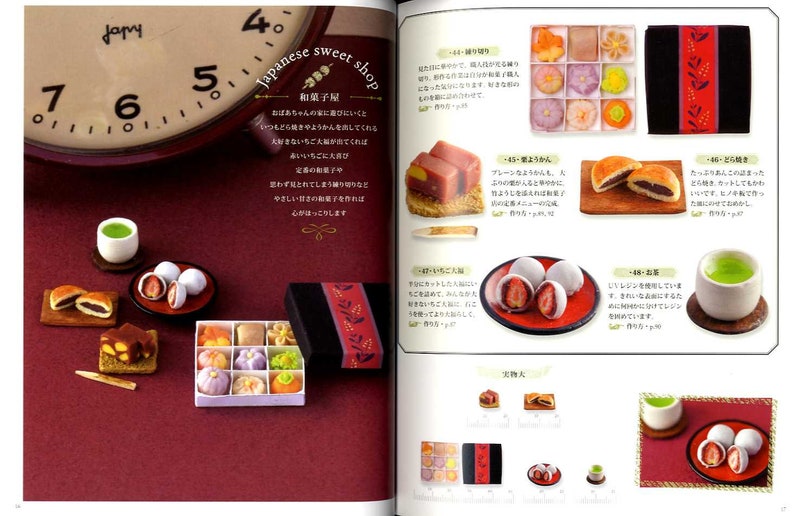 Polymer Clay Miniature Food Book Japanese Craft Book | Etsy