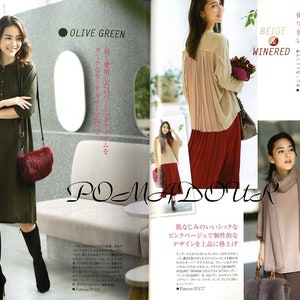 MRS STYLEBOOK 2020 Fall and Winter Japanese Dress Making Book - Etsy