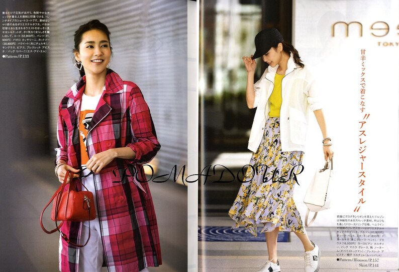 MRS STYLEBOOK 2021 Early Summer Japanese Dress Making Book - Etsy