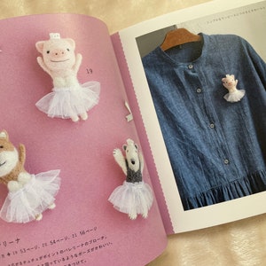 Fluffy Mary's Cute and Sassy Needle FELT WOOL Mascots - Japanese Craft ...