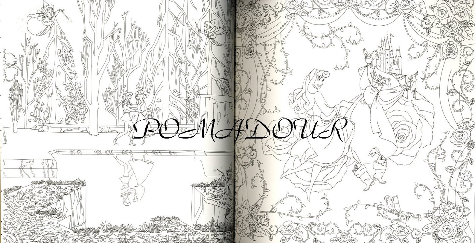 Disney's Shiny Coloring Lesson Book Japanese Coloring | Etsy