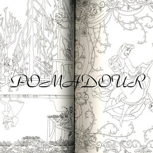 Disney's Shiny Coloring Lesson Book Japanese Coloring - Etsy