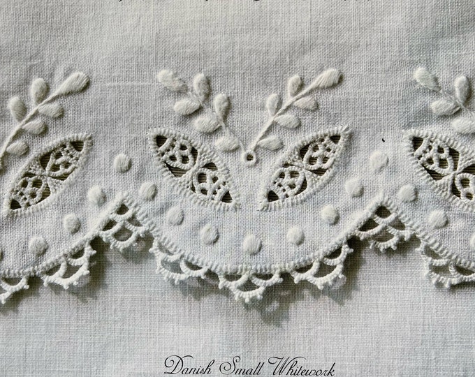 Pulled Thread Whitework Embroidery Kit - Etsy
