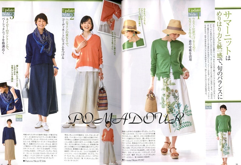 MRS STYLEBOOK 2021 Early Summer Japanese Dress Making Book - Etsy