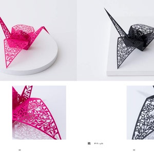 3D Paper Cutting Kirigami Arts Floral Designs Japanese Craft - Etsy
