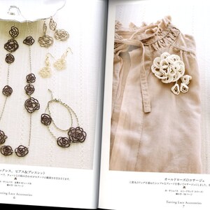 Tatting Lace Accessories Japanese Craft Book - Etsy