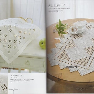 HARDANGER EMBROIDERY Japanese Lace Patterns Book - Etsy