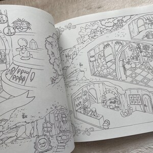 Wonderful Houses in an Imaginary World Coloring Book - Japanese Craft ...
