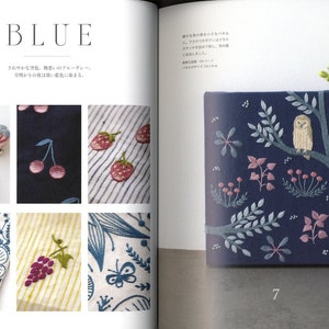 Botanical Embroidery Japanese Craft Book - Etsy
