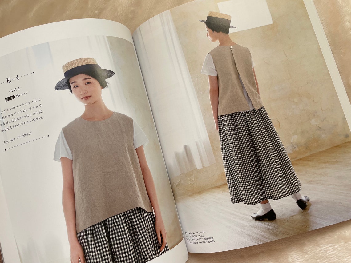 Adult Clothes 23 Variations From 5 Patterns - Japanese Dress Pattern ...