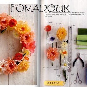 Crepe Paper Flowers From Small to BIG Japanese Craft Book - Etsy UK
