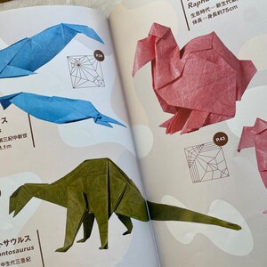 Extinct Species and Dinosaurs Made With Origami - Japanese Craft Book ...