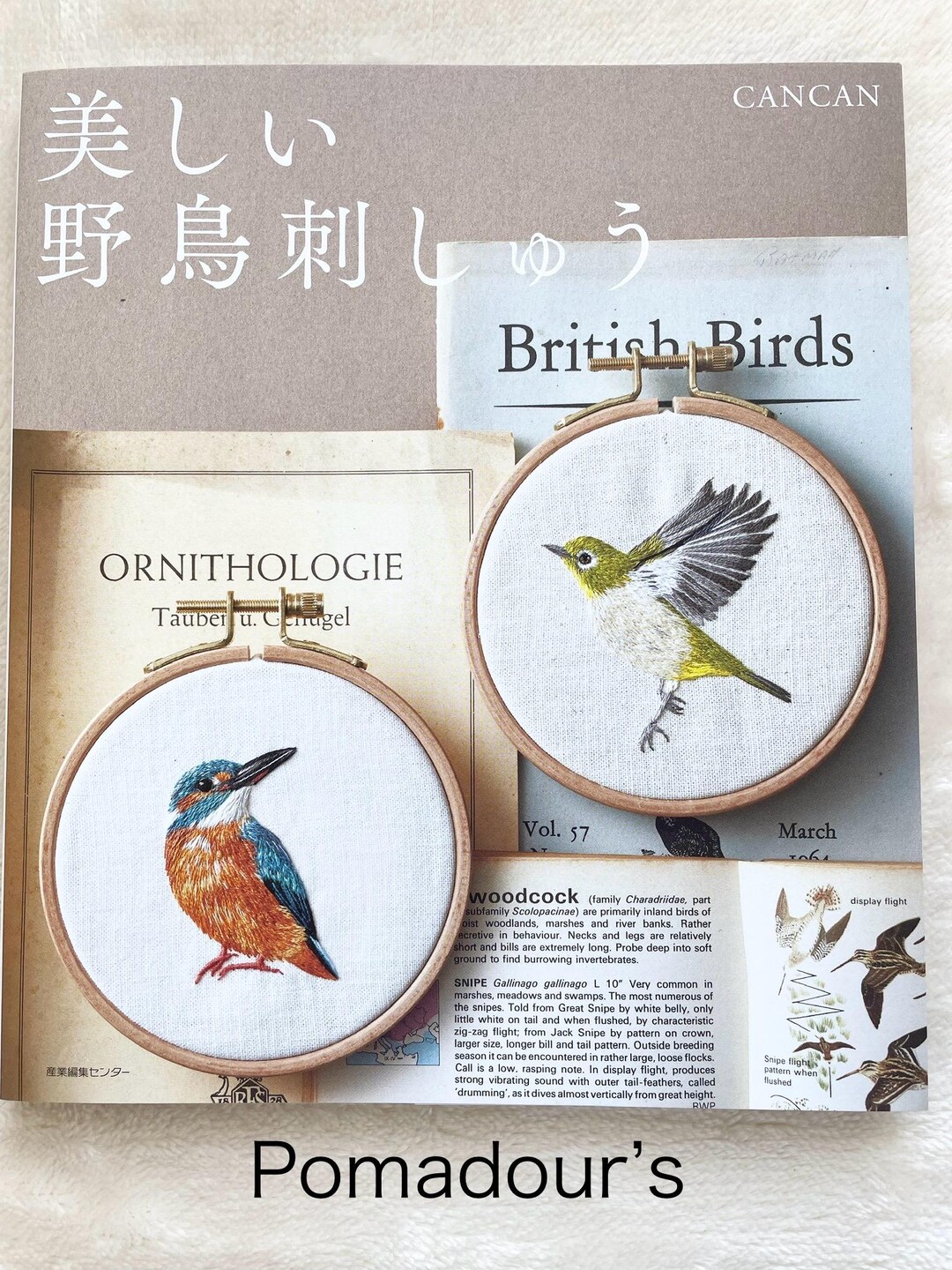 Beautiful Wild Bird Embroidery - Japanese Craft Book - Etsy