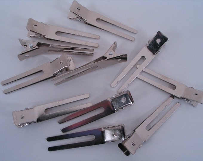 50mm DOUBLE PRONG ALLIGATOR PINCH CLIPS 50 Pieces - Etsy