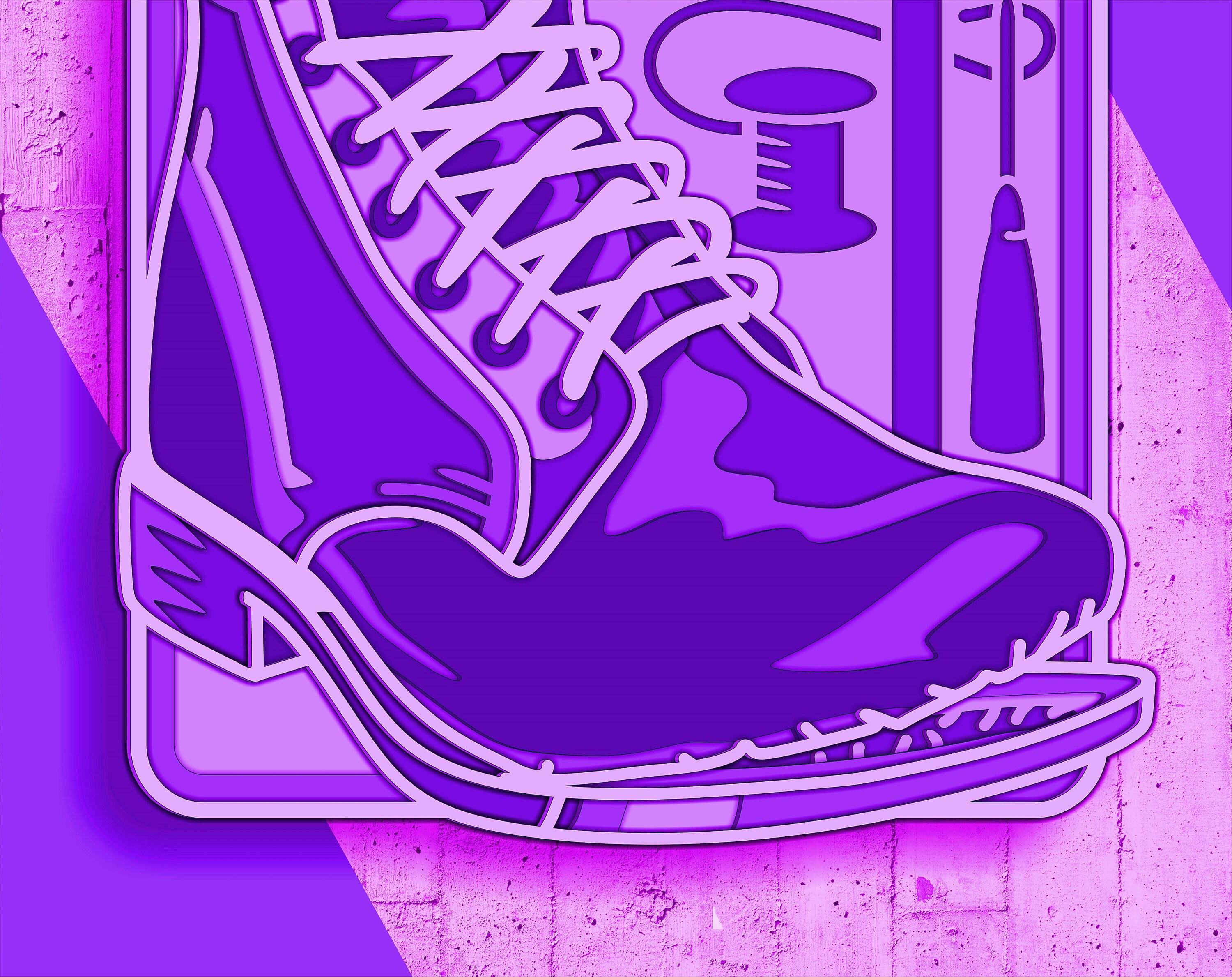 Shoe Repair SVG, Shoemaker SVG, Layered Paper Cutouts, Vector Laser Cut ...