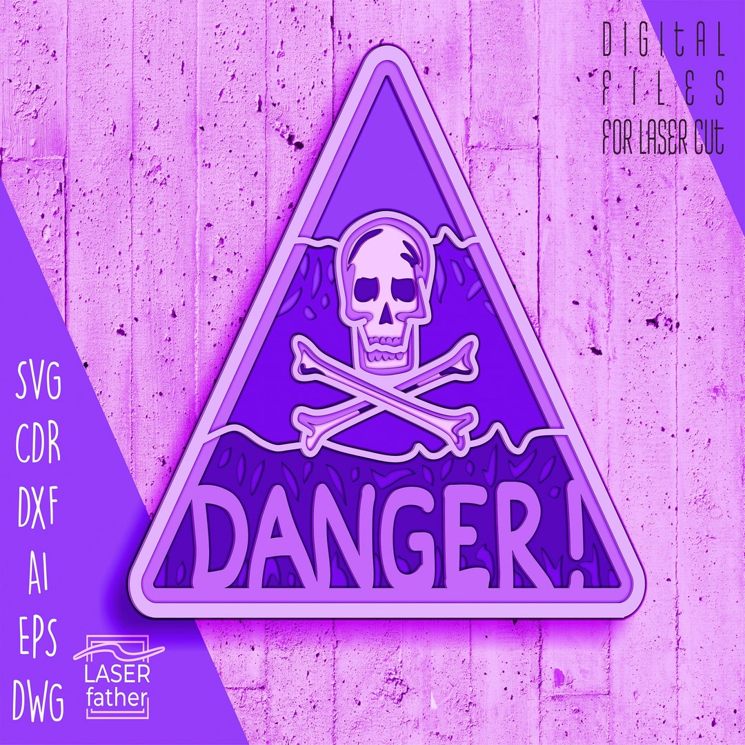 Danger Sign SVG, Skull Crossbones Svg, Warning Png, Caution Svg ...