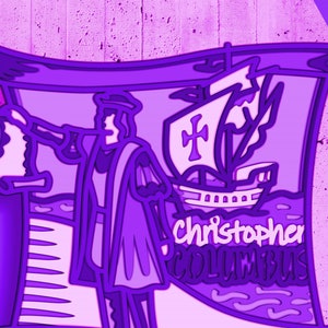 Christopher Columbus SVG, Explorer Png, Santa Maria Ship, Multilayer ...