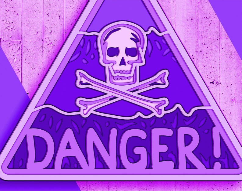 Danger Sign SVG, Skull Crossbones Svg, Warning Png, Caution Svg ...
