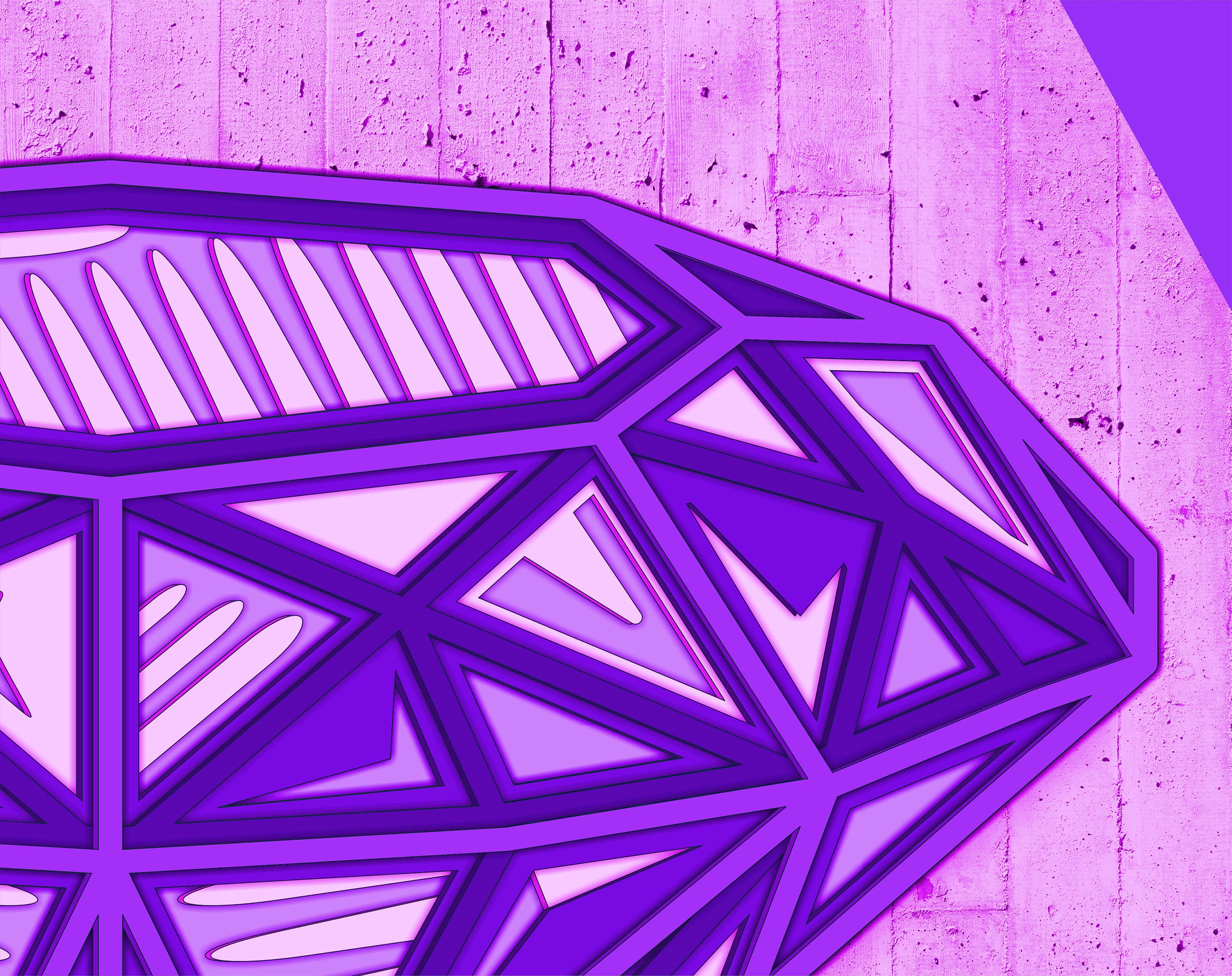 Diamond SVG Files, Gemstone Png, Laser Ready Dxf Files, Digital ...