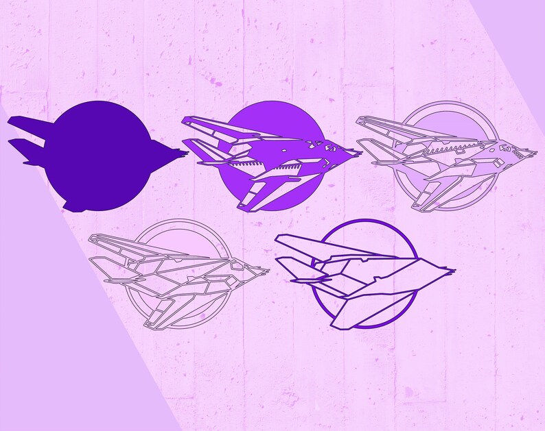 Stealth Plane SVG, Layered Papercut, Laser Cutting Files, Air Force ...
