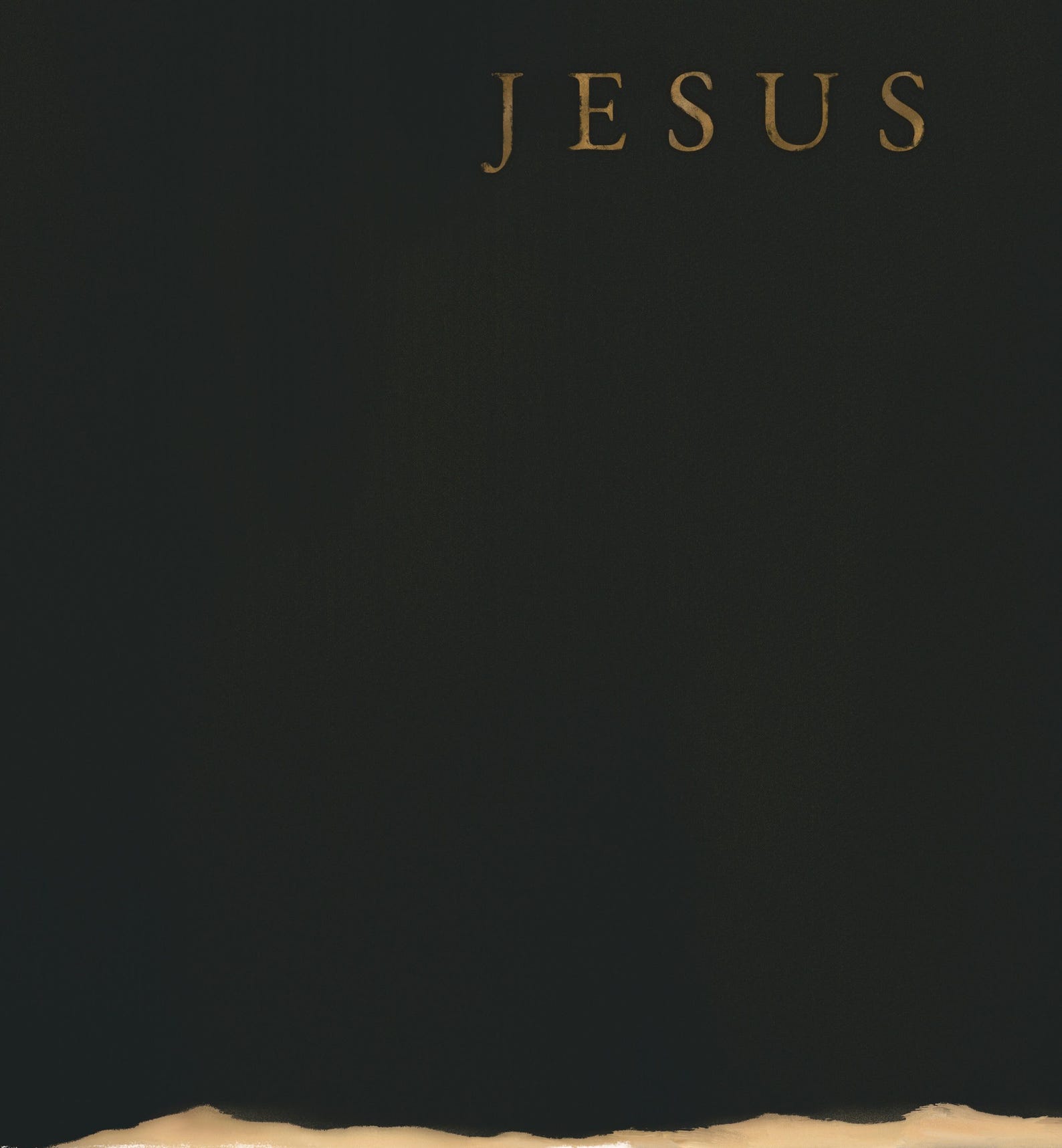 Vintage Jesus Typography Print: Minimalist Christian Wall Art (digital ...