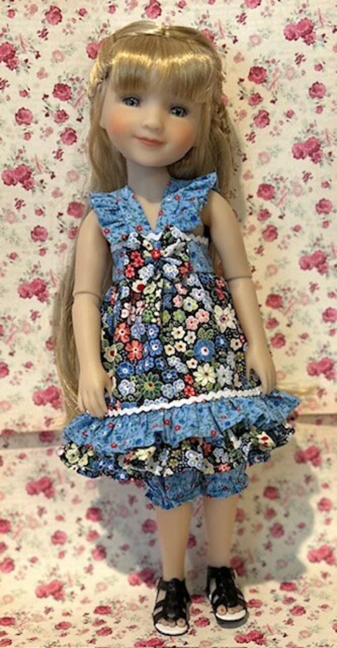 14 Ruby Red Doll Modeling Blue and Red Playset by Tntcreations - Etsy