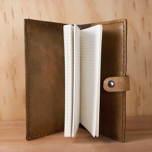 Moleskine Notebook - Leather Journal Cover in the Ronja Pattern - Ferns ...