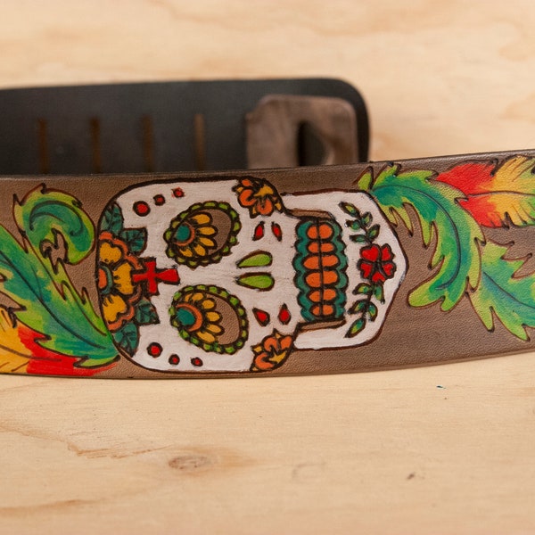 Skull Guitar Straps - Etsy