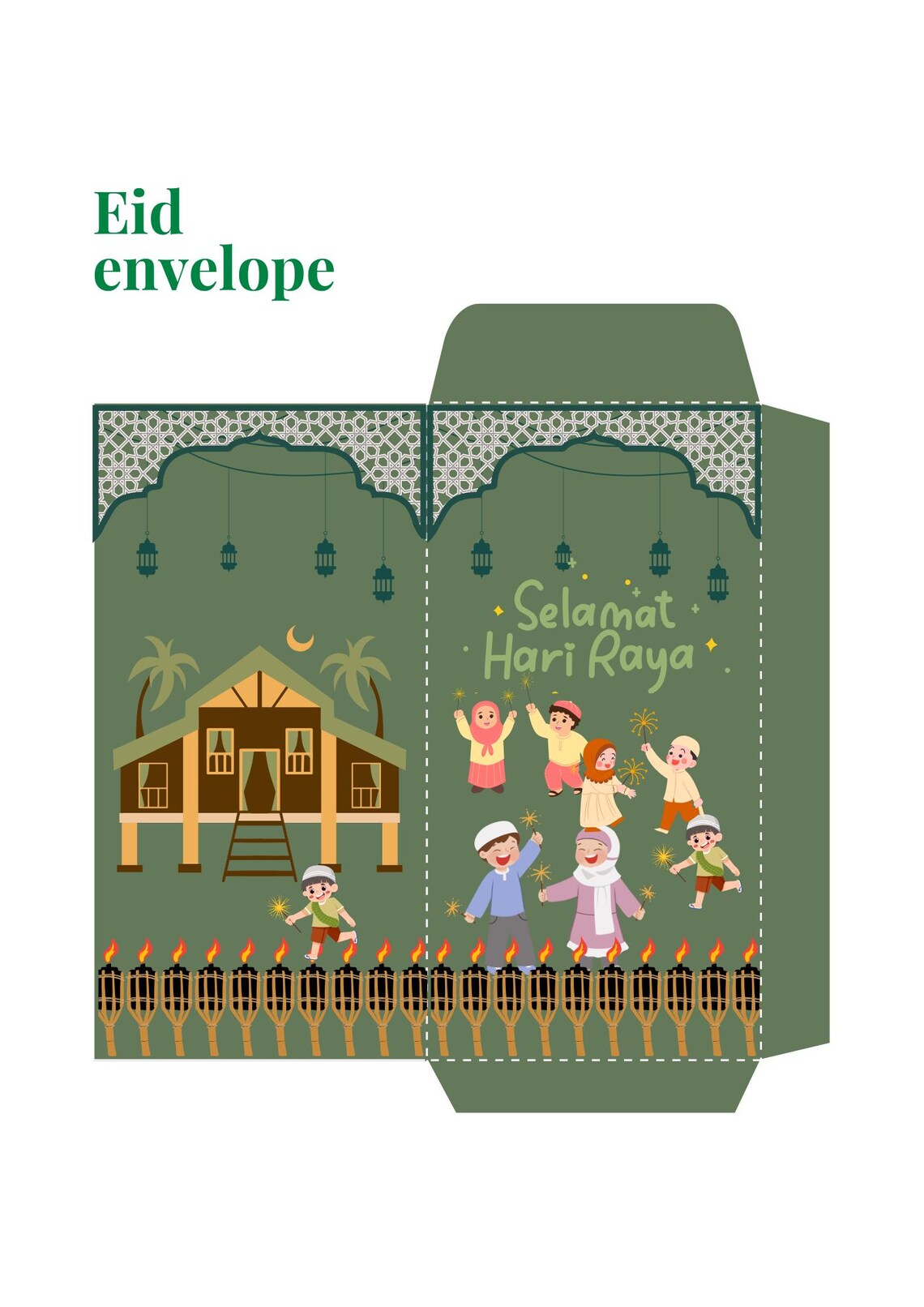 Sampul Hari Raya Aidilfitri - Etsy