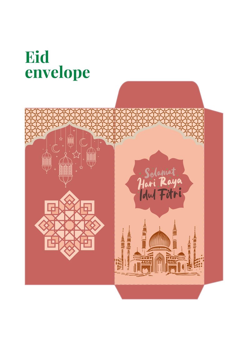 Sampul Hari Raya Aidilfitri - Etsy