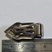 Vintage Art Deco Sterling Silver Glass Scarve Clip - Etsy