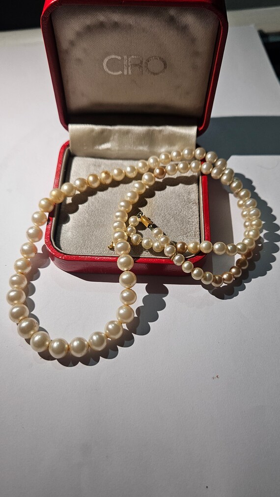 Vintage 9ct ciro pearl - Gem
