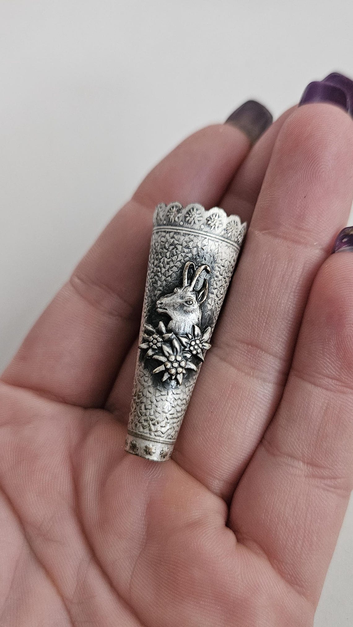 Vintage Large South German Hunter Hat Brooch, Hunting Brooch ...