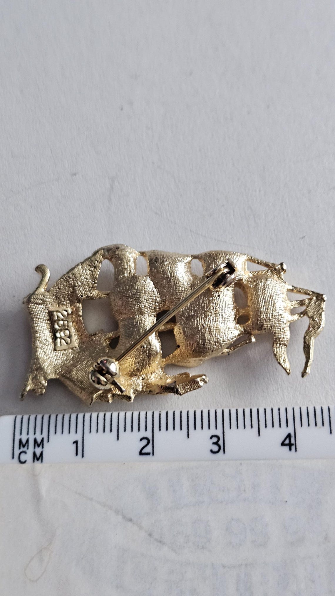 Vintage Sphinx Gold Plated Ship Pirate Boat Brooch Pin - Etsy