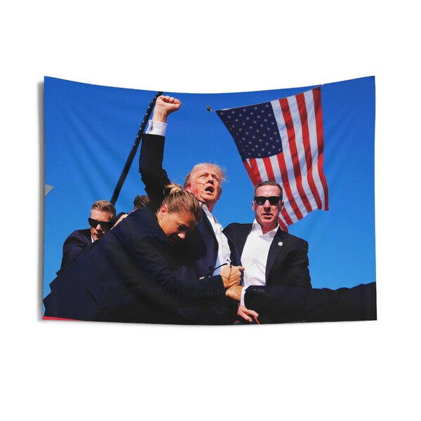 Trump Assasination Banner - Etsy