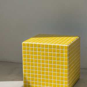 Unique Coffee Table, Modern Tile Table, Tile Cube, Bed Side Table ...