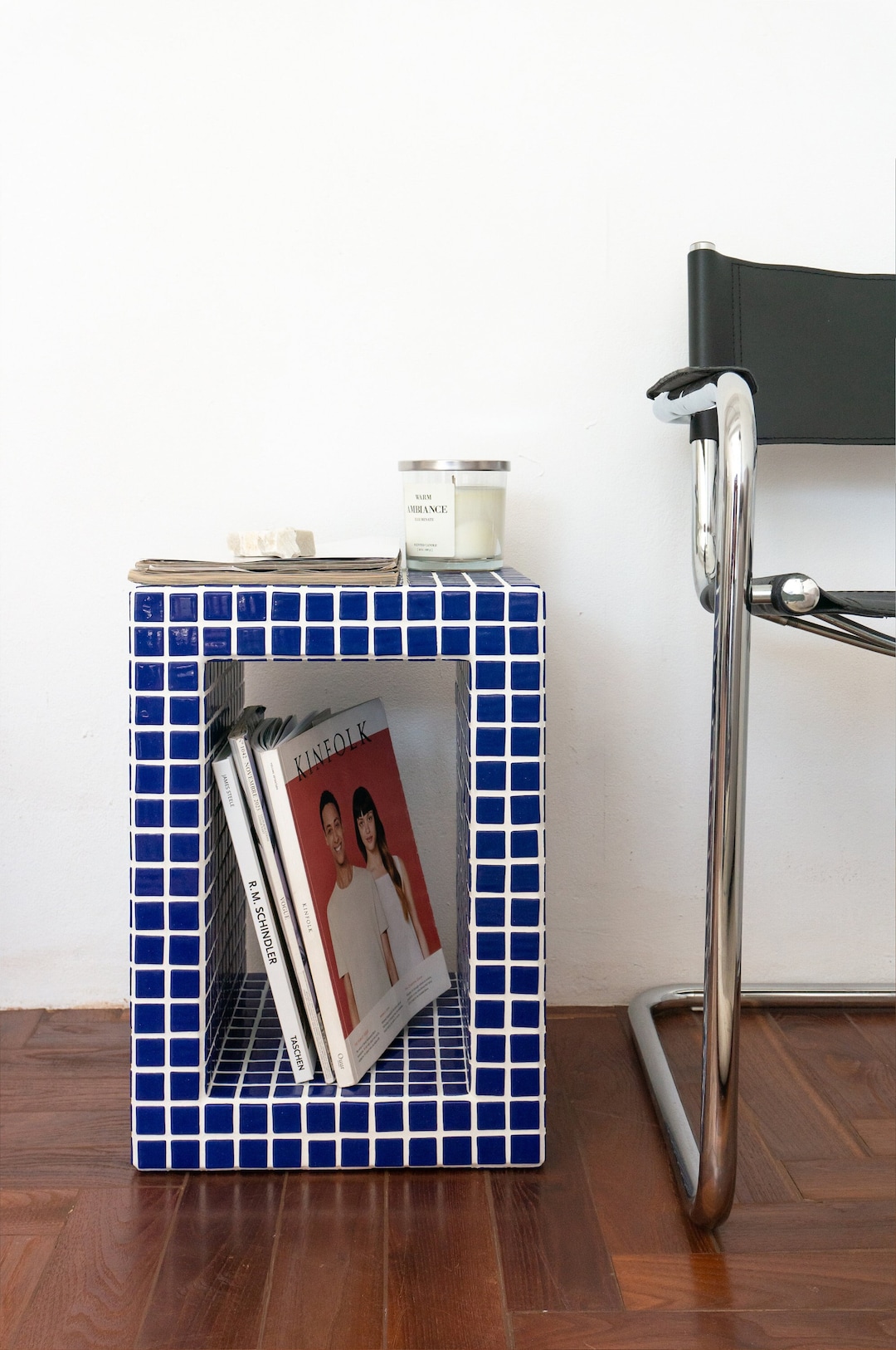 Coffee Tile Table, Tile Side Table, Bedside Shelf, Tile Table, Tile ...